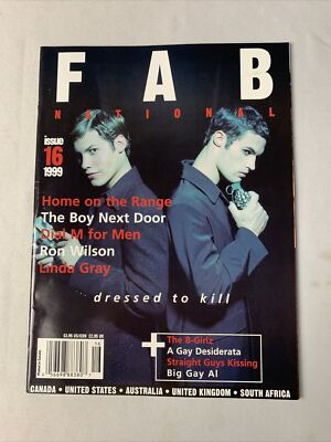 Fab International Magazine #16 1999 / Linda Gray, Ron Wilson | eBay