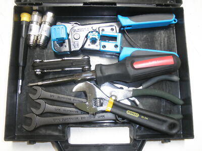 12 Pc. Telecommunications Electronics Tool Kit Incl. 2 UNAT-20 ...