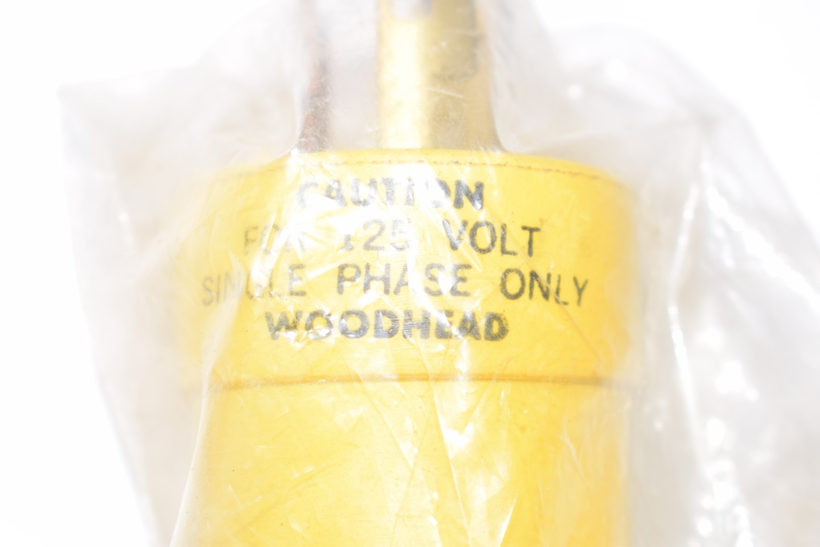 NEW, Woodhead, 125V, Single Phase Plug – Rockets Garden