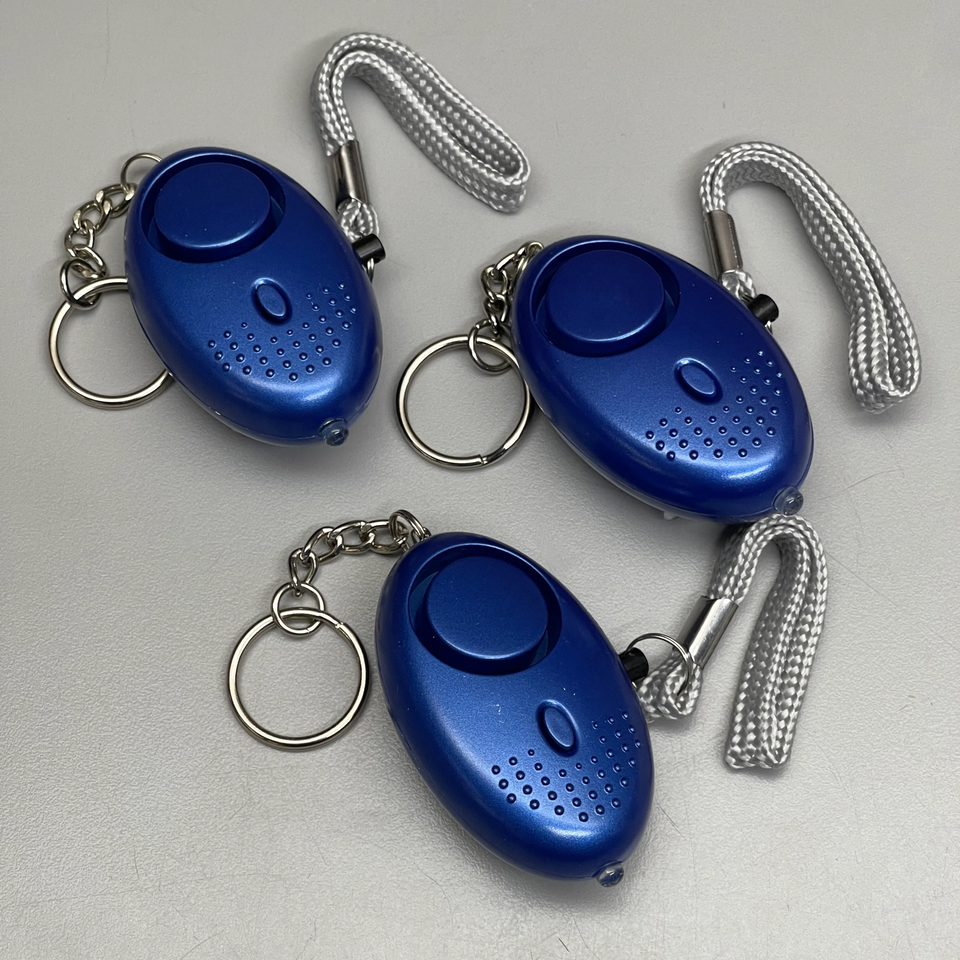 5-PACK! Personal Alarm Keychain Emergency Self Defense Alarm With LED ...