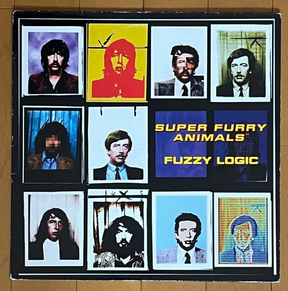 Super Furry Animals Fuzzy Logic LP Vinyl 1996 UK Creation CRELP190 w ...