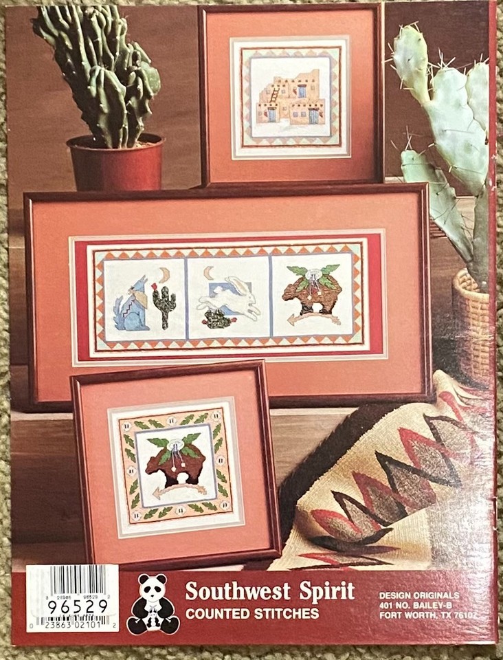 New Vintage Southwest Spirit Counted Stitches, Suzanne McNeill Designs ...