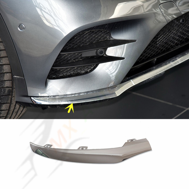 🔥Right Front Bumper Lip Chrome Moulding Trim For Mercedes X253 GLC 2016 ...