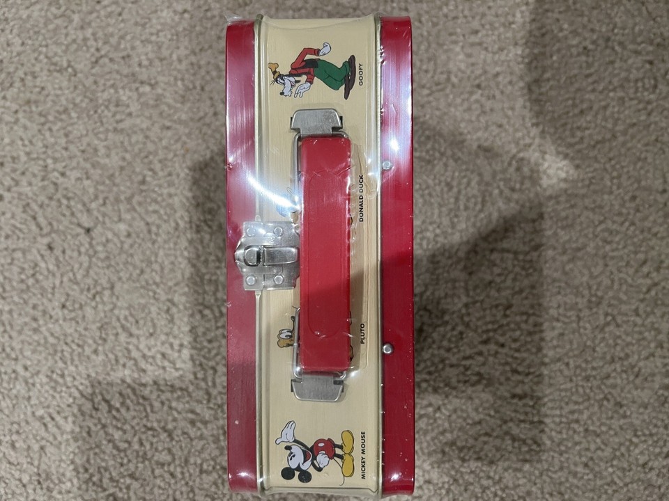 Mickey Mouse 1997 Disney Series #2 School Bus Lunch Box Goofy Donald ...