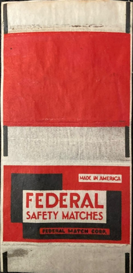 1940s Lot of 5 Old Vintage Safety Matches MATCH BOX LABELS ...