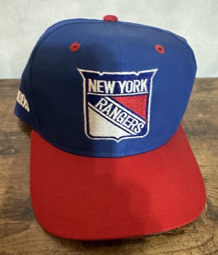 New York Rangers Vintage Twins Enterprise Back Talk Snapback Cap Hat ...