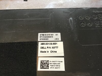 Genuine Dell Latitude 11 3150 LCD Top Rear Cover Lid Display Cable ...