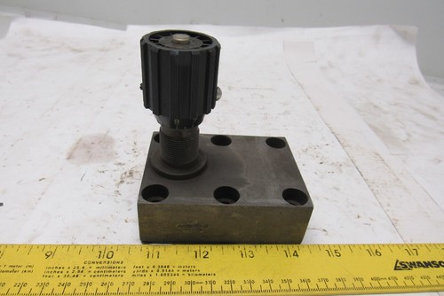 Flutec DVP-16-01.1 Metered Hydraulic Flow Control Needle Valve 350Bar ...