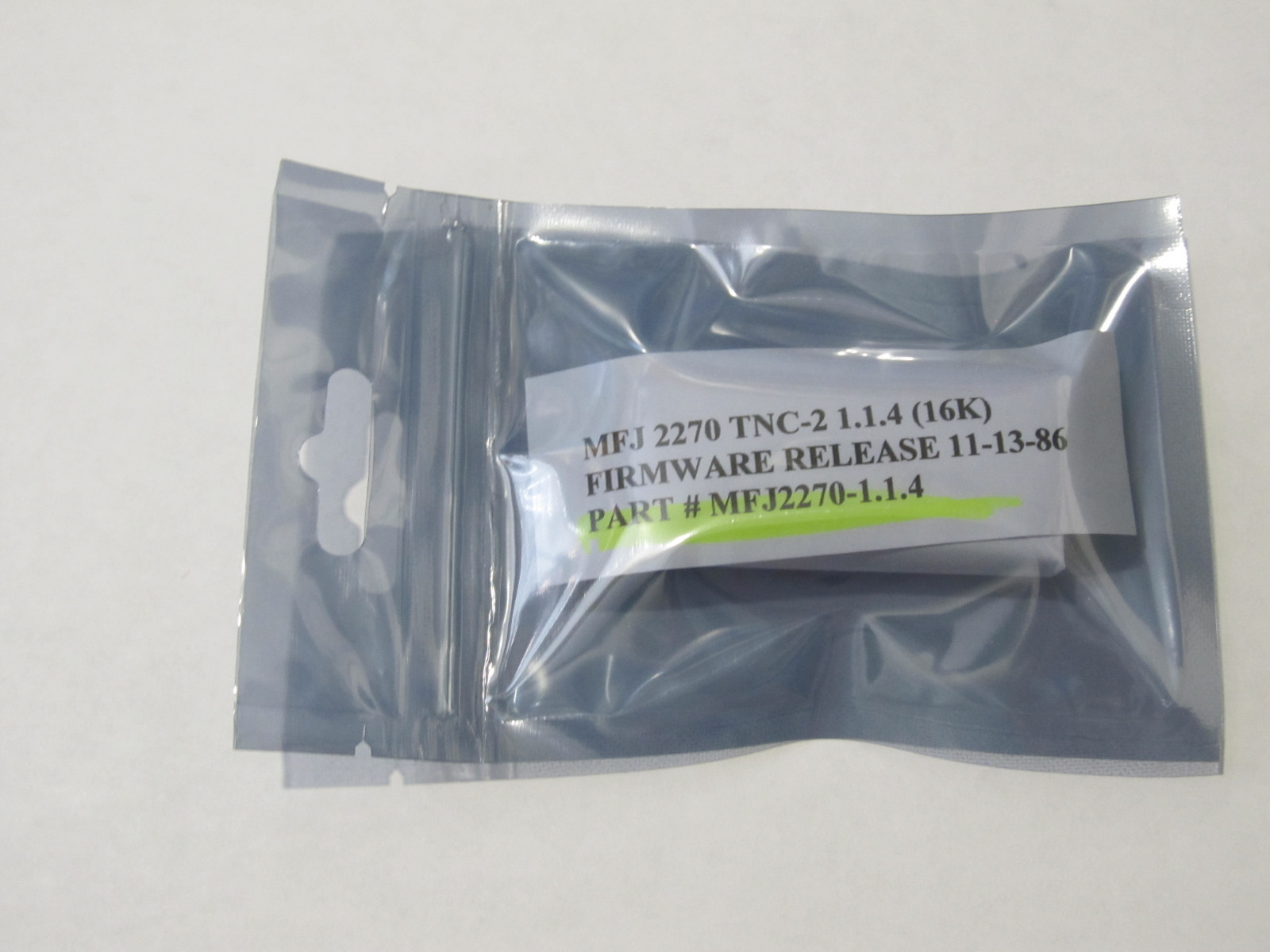 MFJ 2270 Packet TNC Firmware 1.1.4 11/13/86 for sale online | eBay