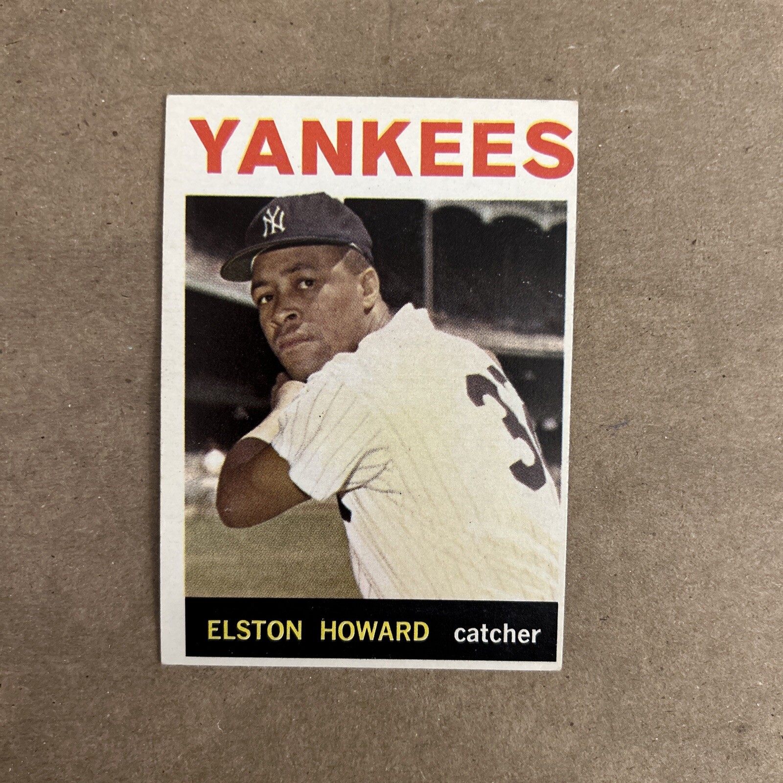 1964 Topps Baseball Elston Howard New York Yankees Card #100 | eBay
