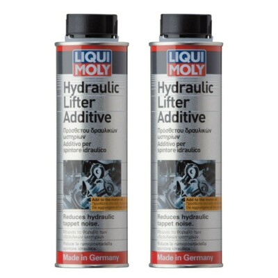 2x Liqui Moly Hydraulic Valve Lifter Oil Additive Treatment Petrol ...