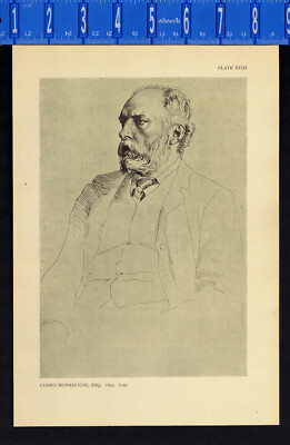William Cosmo Monkhouse, British Poet, 1907 William Strang Artwork ...