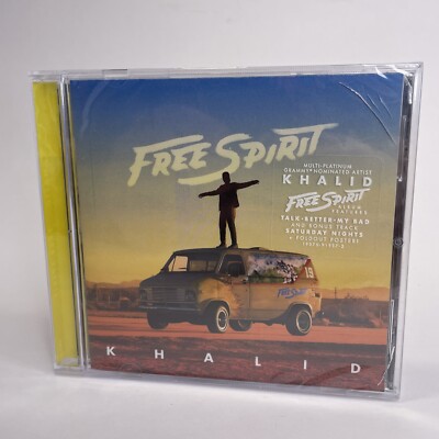 Khalid, Free Spirit (CD, 2019) Brand New Sealed, Feat. John Mayer, Funk ...