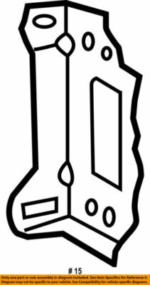 53188-12030 Toyota Stay, radiator support, lh 5318812030, New Genuine ...