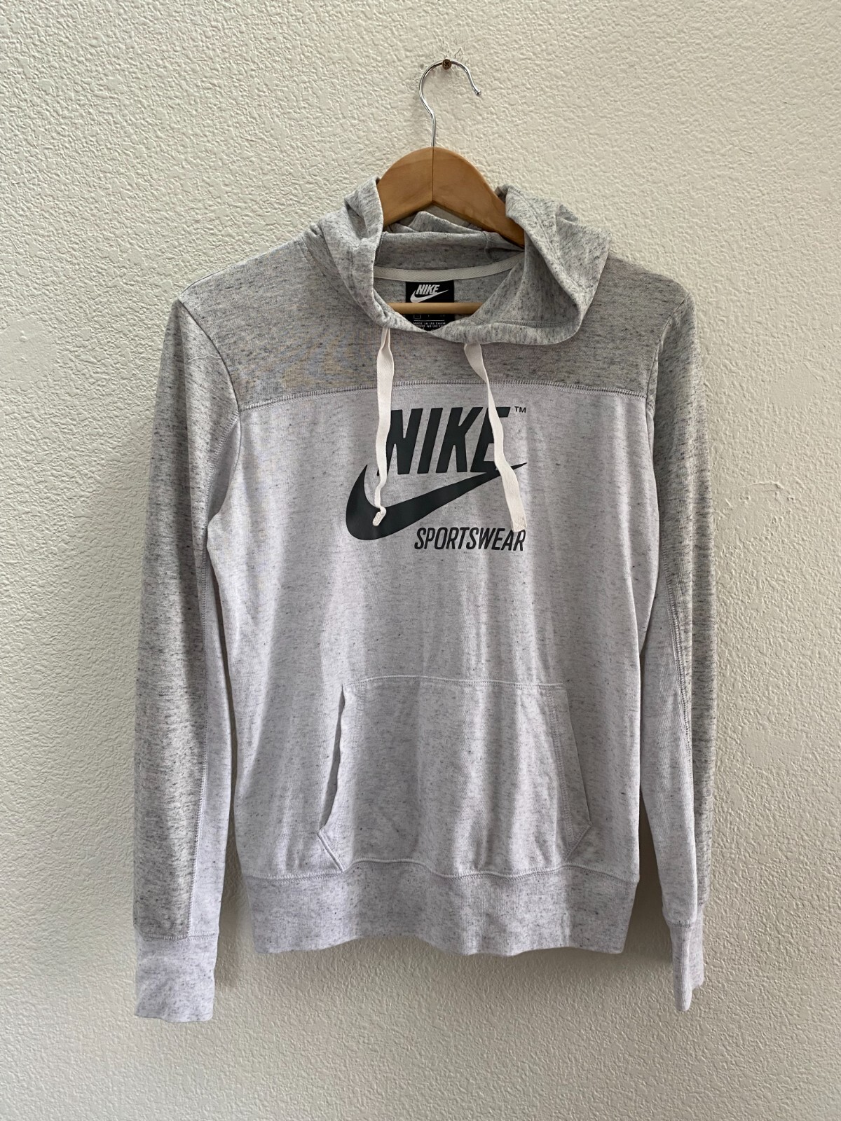 Nike Gym Vintage Pull Over Graphix Hoodie Size Small … - Gem