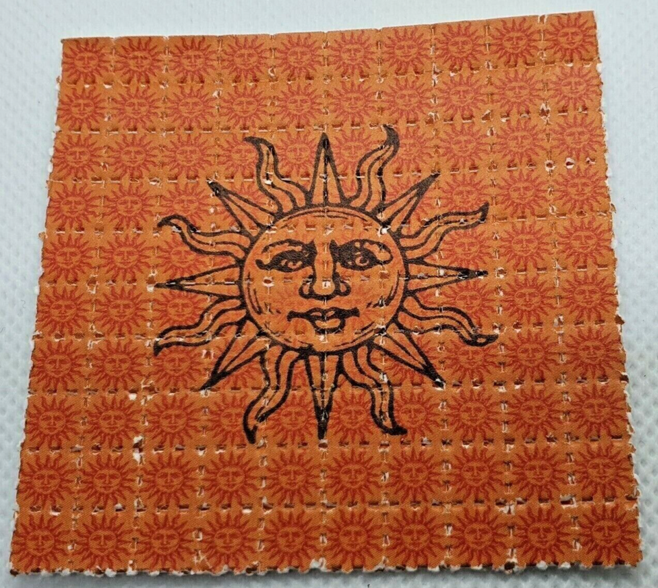 Orange Sunshine Blotter Art Psychedelic Art LSD Acid Art 100 Tab Sheet ...