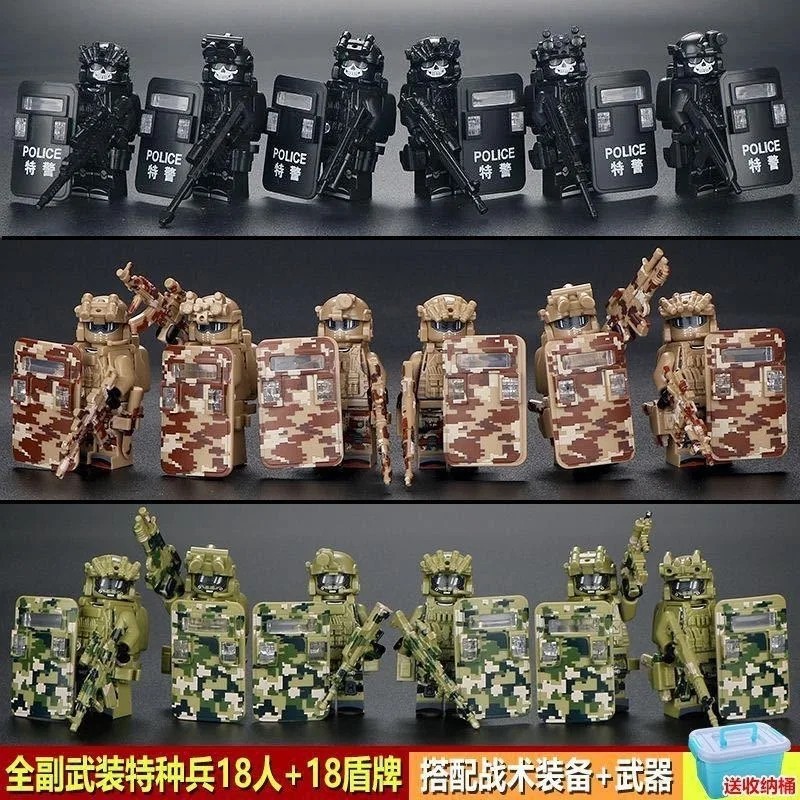 Custom 31x Commando / SAS Army Desert Soldiers - BRAND NEW Spec Ops 12 ...