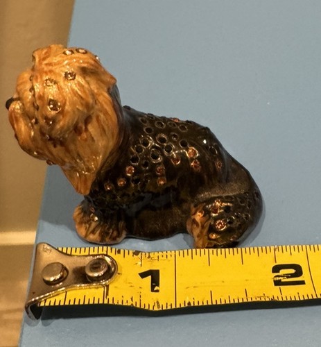 JAY STRONGWATER ADORABLE MINI DORA YORKIE DOG SWAROVSKI | eBay