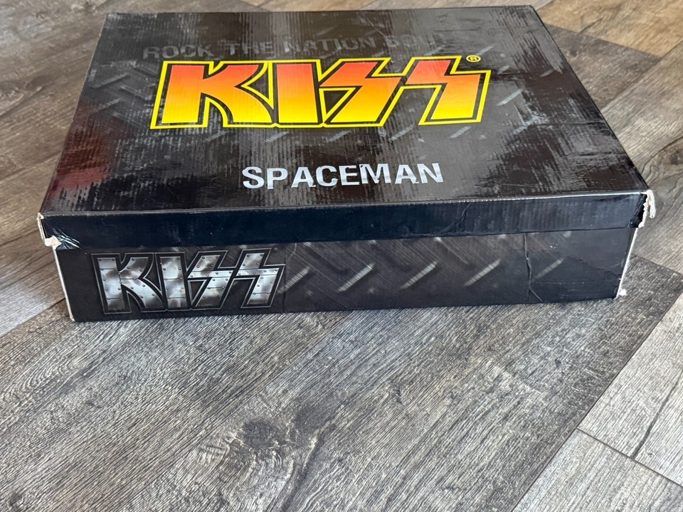 KISS Boot Box Empty Ace Frehley Large Rock The Nation Vintage Kiss ...