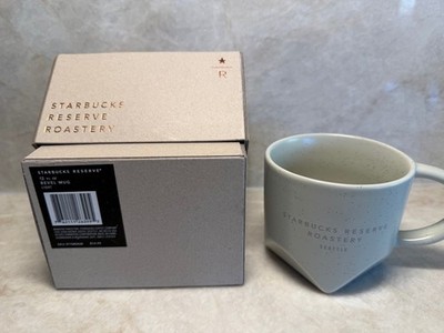 New Starbucks Reserve Roastery Seattle Bevel Off White Ceramic Mug Cup ...