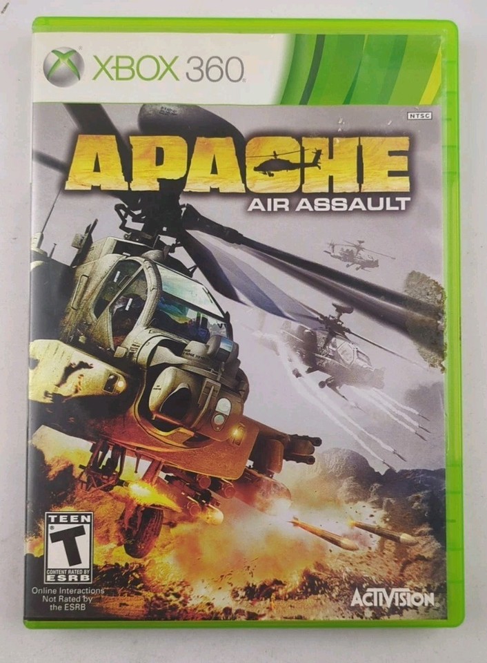 Apache: Air Assault Xbox 360 Complete In Box W/Manual CIB Tested ...