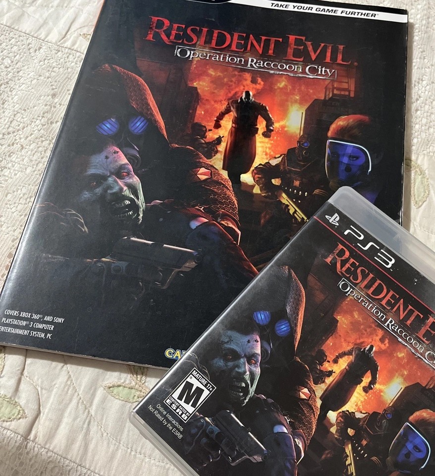 Resident Evil Operation Raccoon City & Gold Edition Plus 1 Game Guide ...