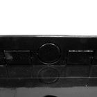 Black Back Box Surface Mount Single or Double 1G 2G with Conduit and ...