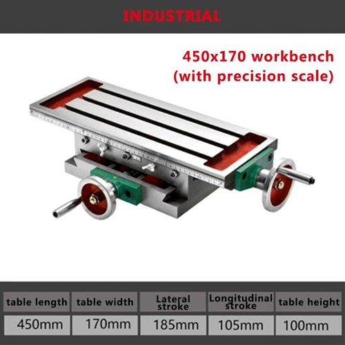 Cross Table Precision Manual Pallet Sliding Table Hand Crank Bench ...