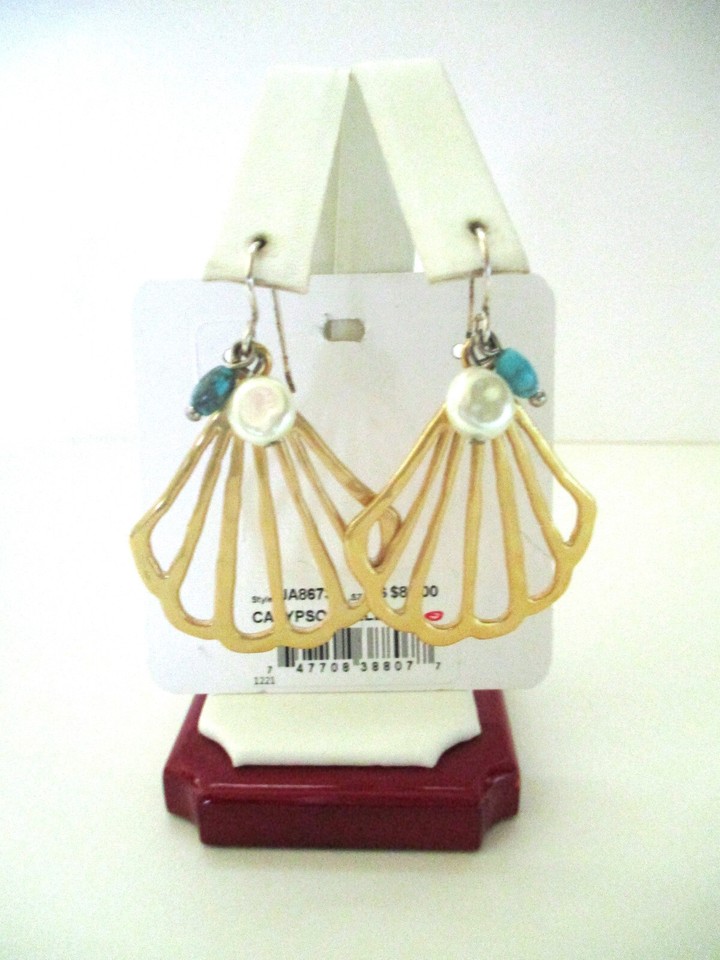 Brighton "CALYPSO SHELL" Necklace-Earring-Bracelet Set (MSR$316) NWT ...