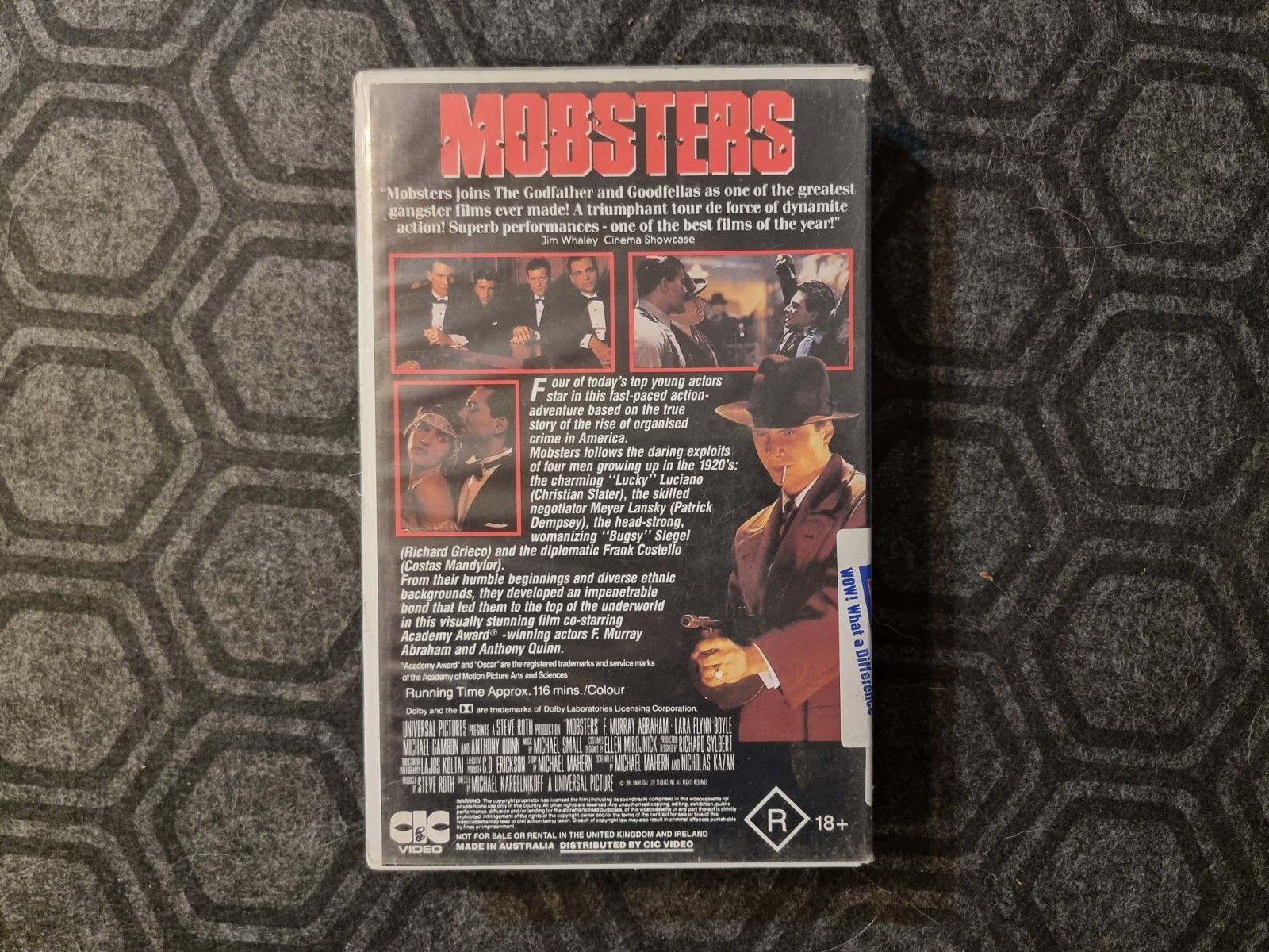 MOBSTERS - VHS MOVIE - EX-RENTAL- BIG BOX - R18+ - TRACKED POST | eBay