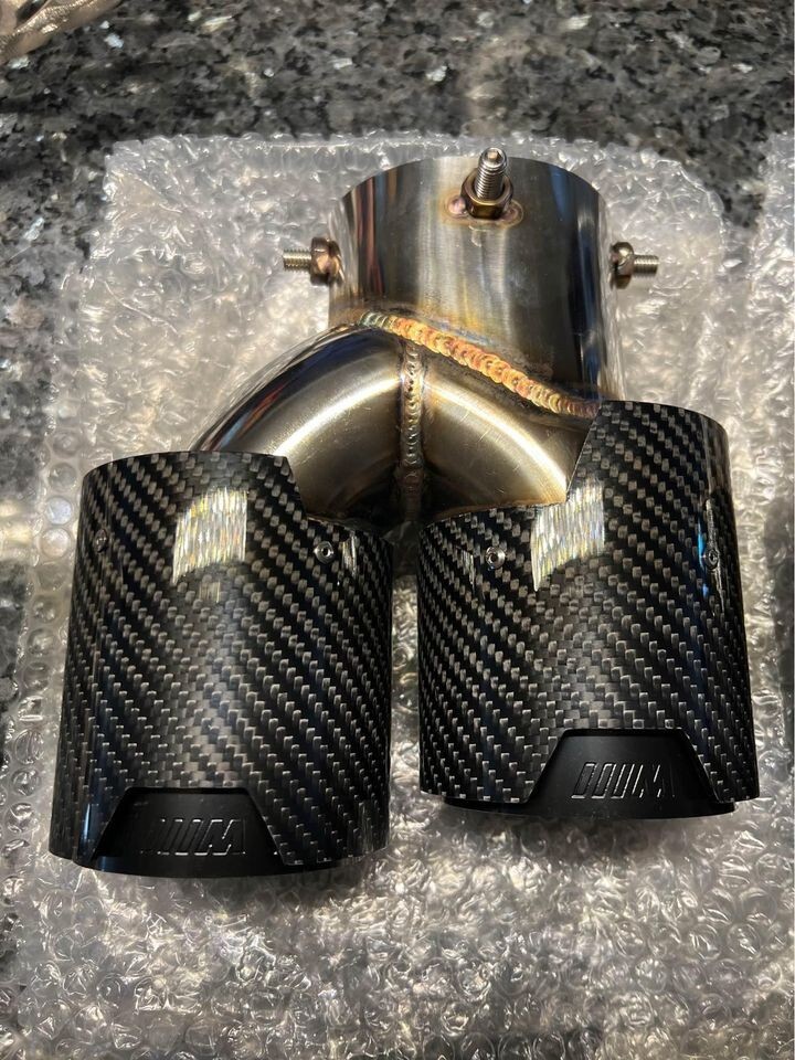 M PERFORMANCE QUAD EXHAUST TIPS FOR M240I M340I M440I BMW FOR STOCK ...