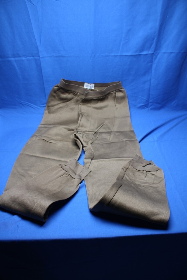 US MILITARY COLD WEATHER POLYPROPYLENE DRAWERS LONG BROWN X-Large | eBay
