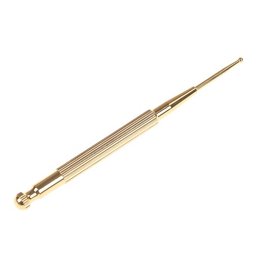 1X Brass Ear Acupuncture Point Massage Probe Auricular Detection Pen ...