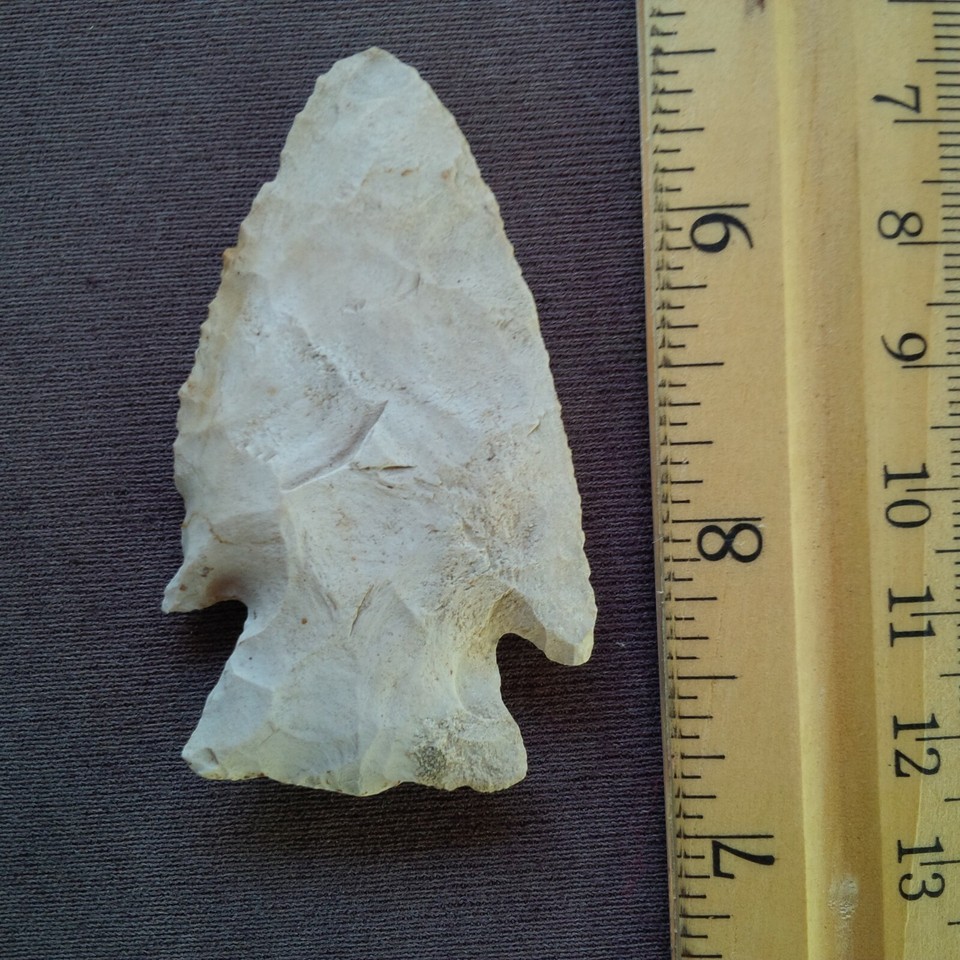 2-3/8" HARDIN ILLINOIS ARROWHEAD Authentic Indian Artifact AUTHENTIC ...