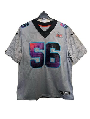 Nike NFL Super Bowl LVI 56 Football Jersey Men’S Size: XXL NWT Gray ...