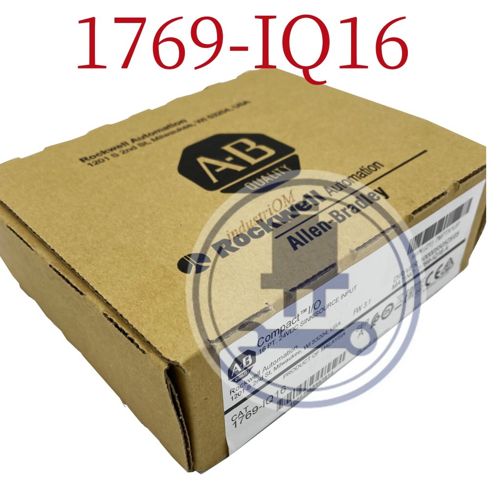 1769-IQ16 AB 1769IQ16 Compact 16 PT.24VDC INPUT Module PLC 2022 NEW ...