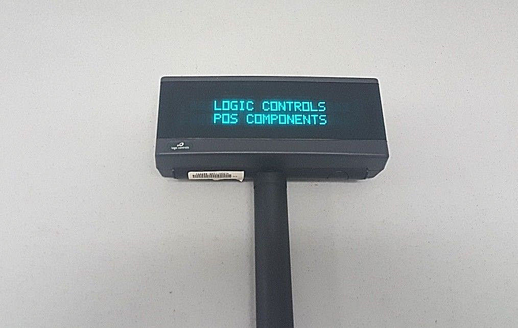 Logic Controls LD9000X-GY Double-Sided POS Pole Display - 8 Pin Mini ...