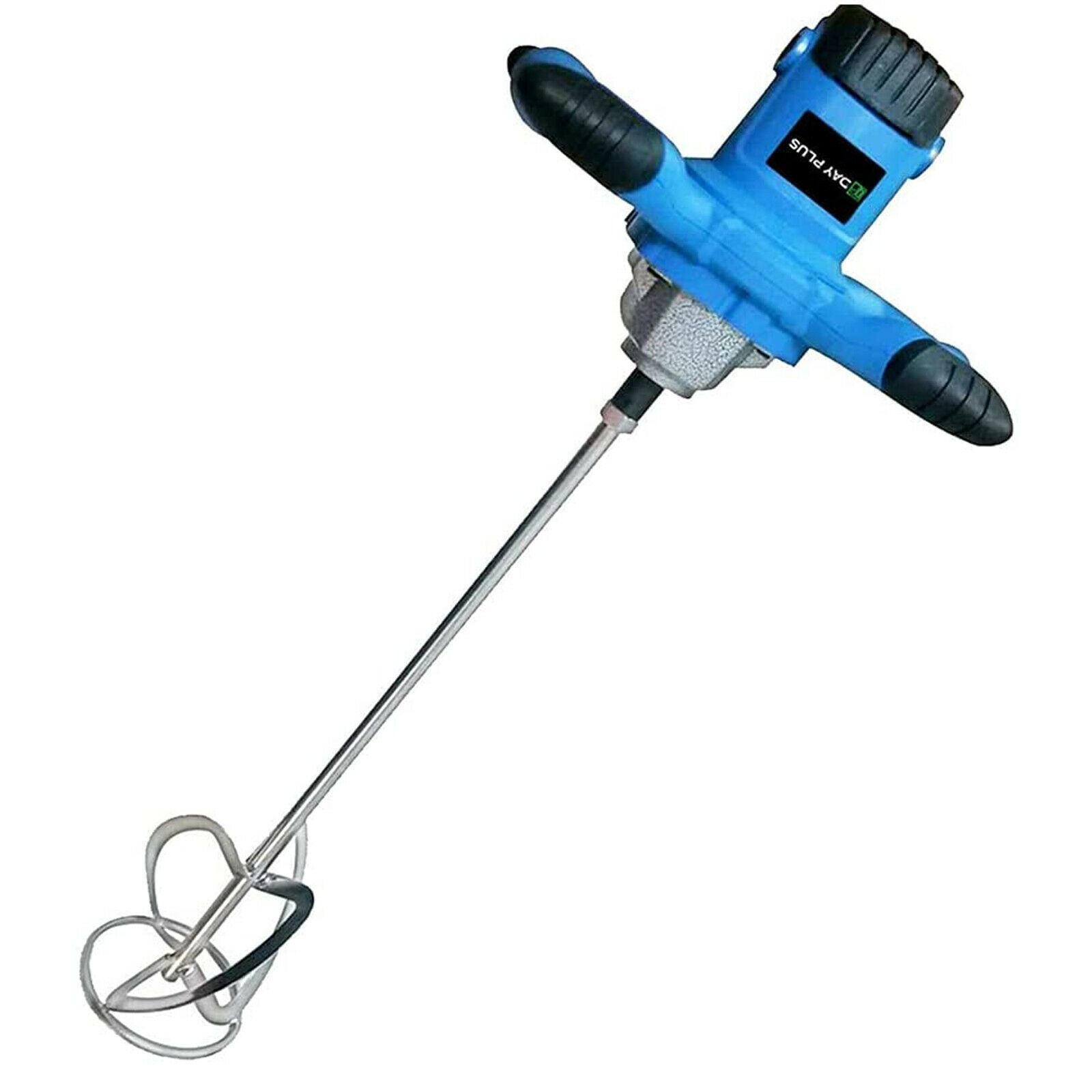 Electric Plaster Paddle Mixer Mortar Paint Cement Stirrer Whisk 6 Speed ...