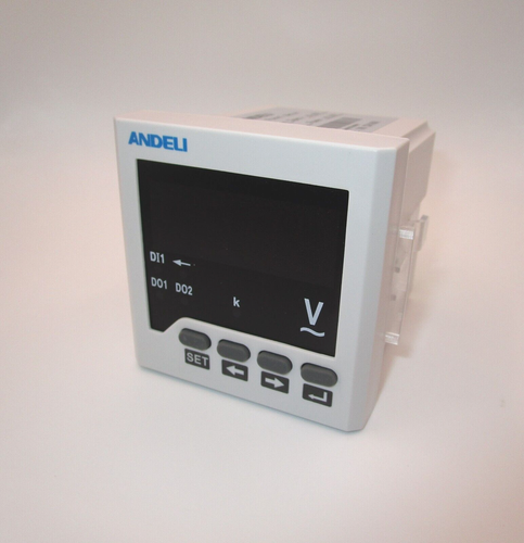 Digital Voltage panel gauge AC-450V Andeli Voltmeter 72x72 Size Fast ...