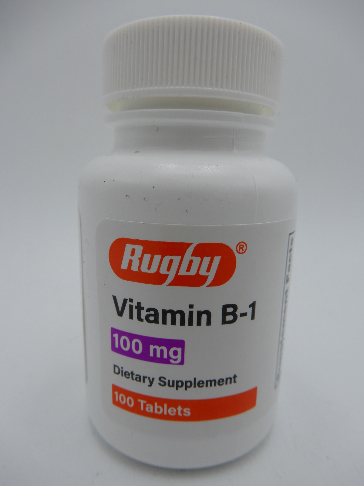 Rugby Vitamin B1 100 mg 100 Tablets EXP 07/2024 for sale online | eBay
