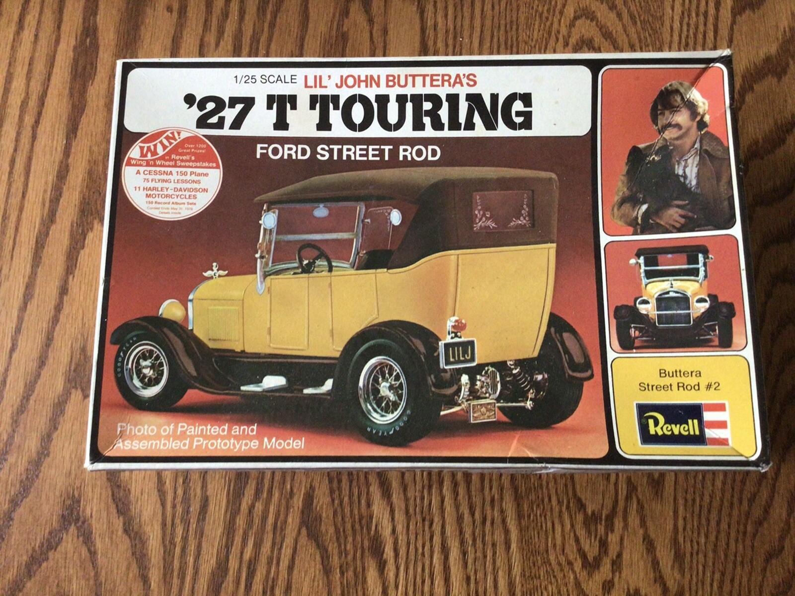 Revell '27 T Touring Ford Street Rod Lil John Buttera's Model-H-1334 ...