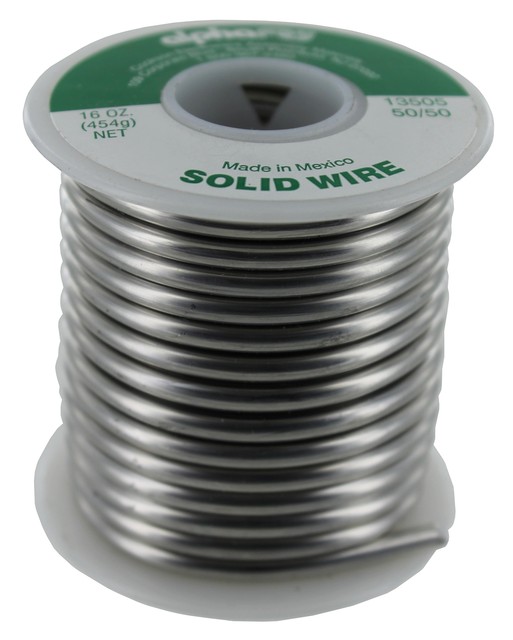 Alpha 13505 Non Electrical Solid Wire Solder 16 Oz for sale online | eBay