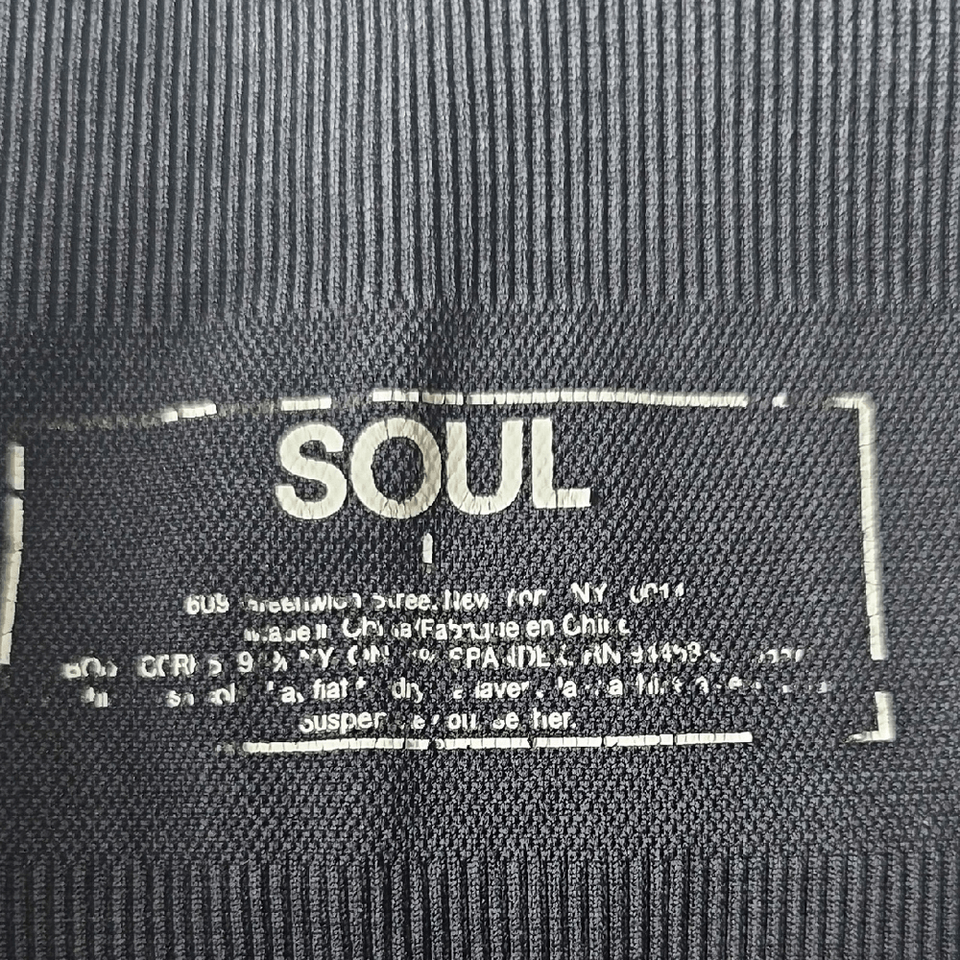 SOUL -1402 Charcoal Laser Cut Out Leggings Skull Logo Large | eBay ...