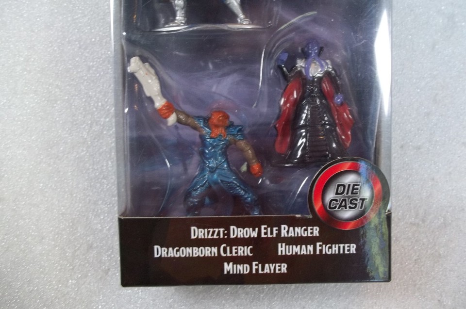 Dungeons & Dragons Diecast Figures Jada Toys Two Sets - Drizzt: Drow ...