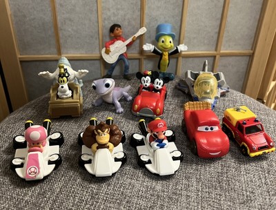 Lot of 10 Disney & Nintendo Characters Mario Kart Cars Goofy Mixed Free ...