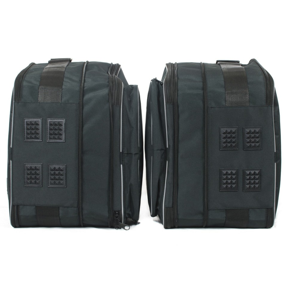 BMW R1250RT Pannier Liner Inner Luggage Bags + Top Box Bag Set of 3 | Black