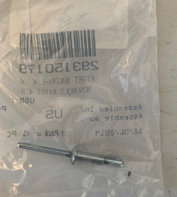 Ski-Doo New OEM Monobolt Rivet 4.8 mm, 293150191 293150179 BRP Qty (1 ...