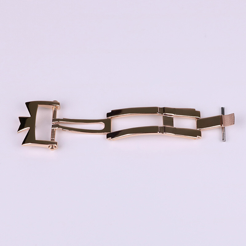 Stainless Steel Folding Clasp Butterfly Buckle 18mm for Vacheron ...