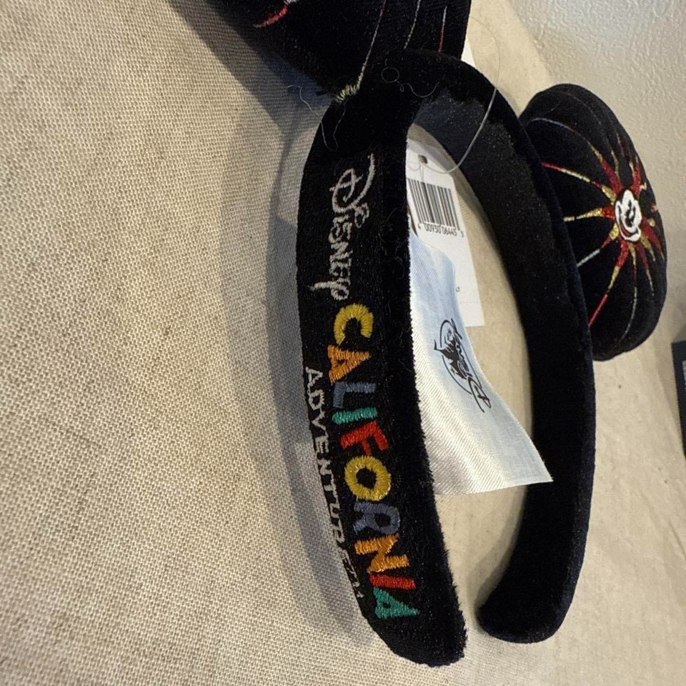 Disney California Adventure Mickey Fun Wheel Ears Headband 20th ...