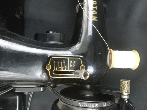 Singer Spartan Sewing Machine 192 With Pedal Manual Puzzle Box ...